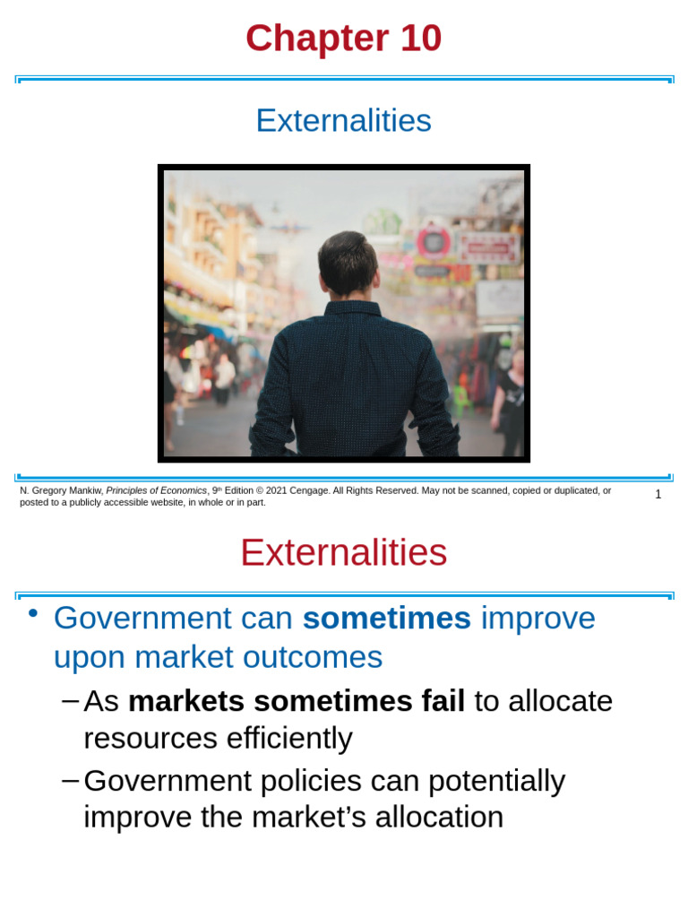 Understanding Externalities in Economics | PDF | Externality | Economics