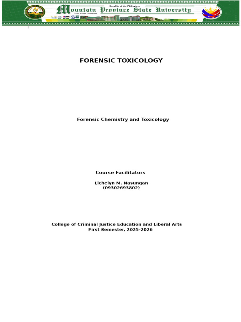 Forensic Toxicology: Drug Analysis Guide | PDF | Spectrophotometry ...