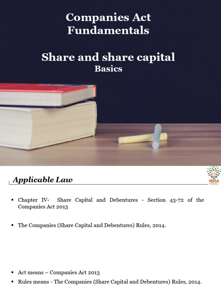 Understanding Share Capital Basics | PDF | Preferred Stock | Share ...