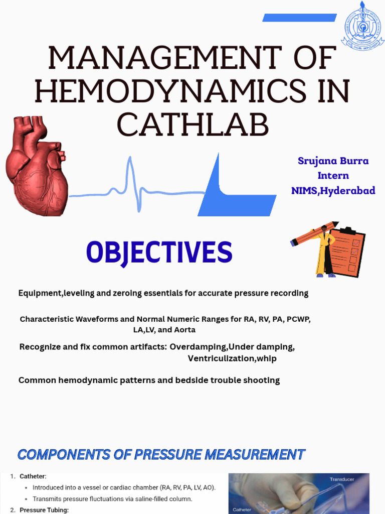 MANAGEMENT OF HEMODYNAMICS IN CATHLAB_20251107_153325_0000 | PDF ...