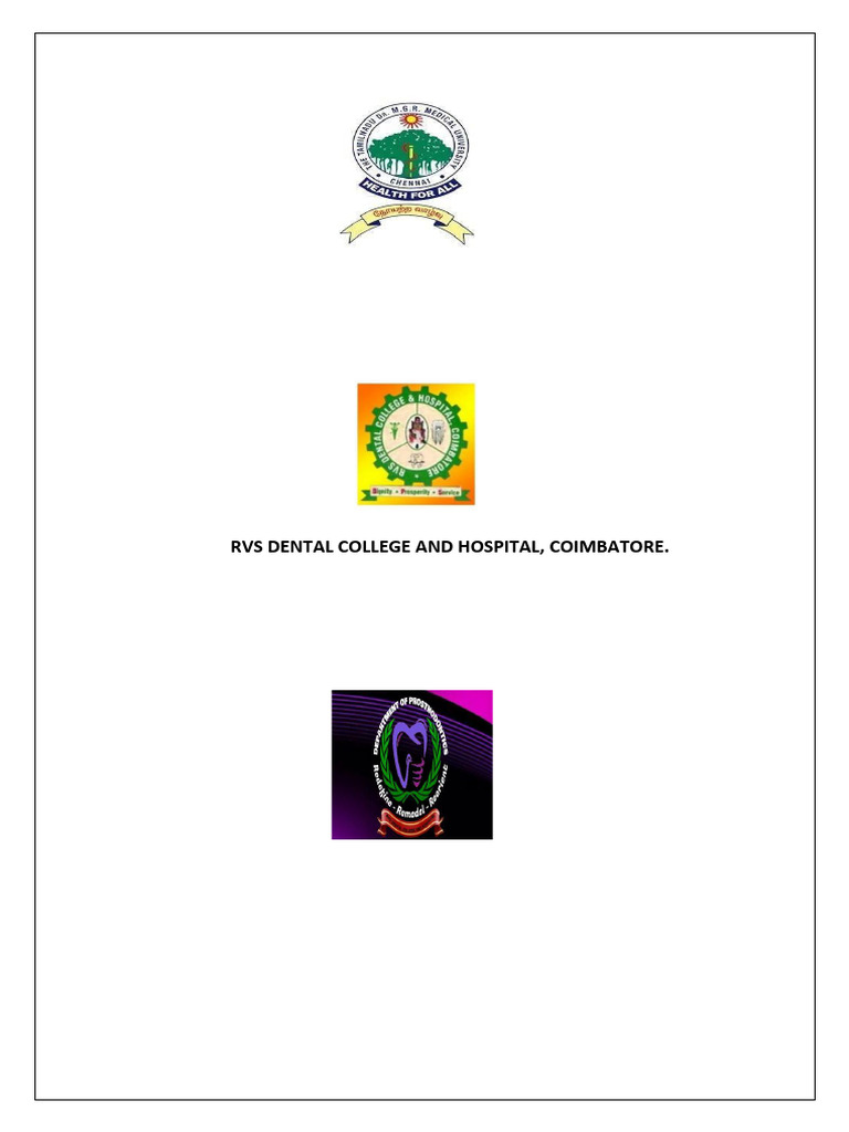 Cad Cam Hard Copy - Dhivya | PDF | Dental Implant | Dentistry Branches