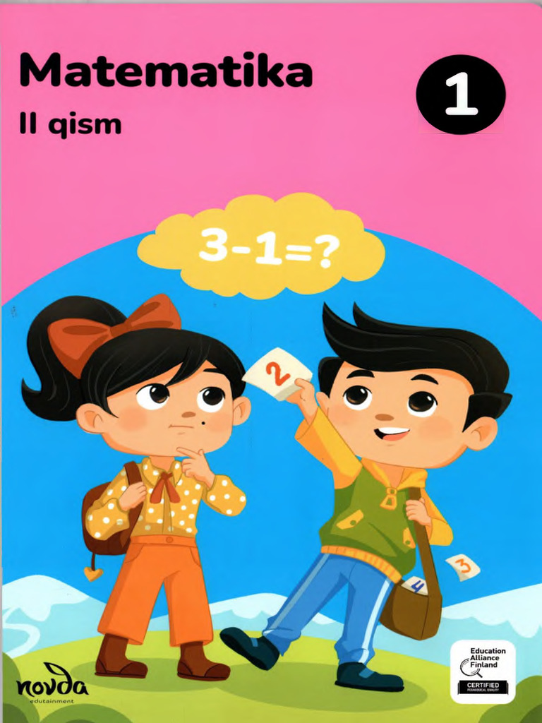 1 Sinf Matematika 2 Qism Darslik N 1 | PDF