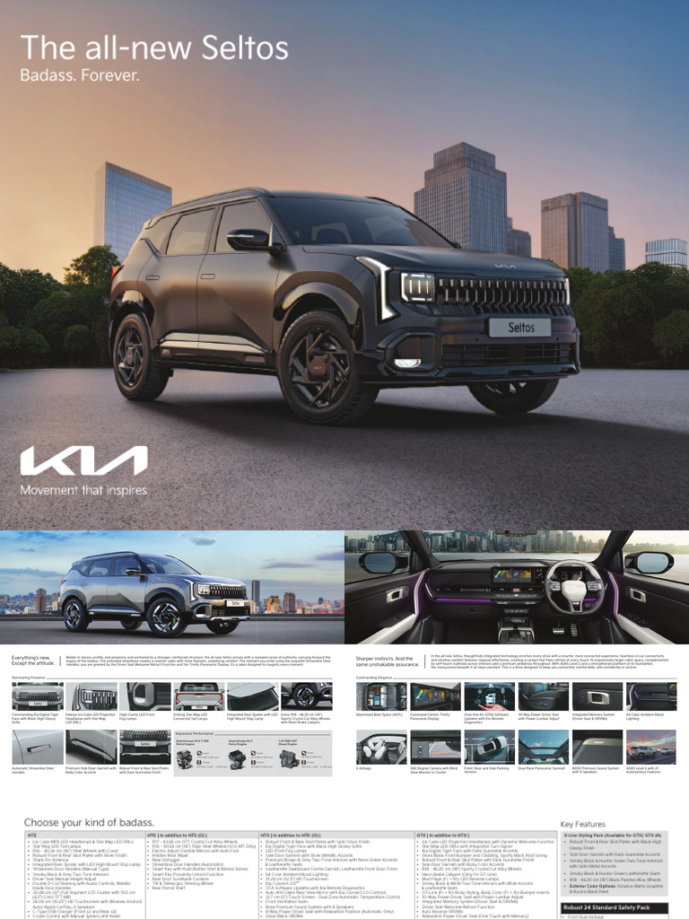 All New Seltos | PDF | Anti Lock Braking System | Vehicle Technology