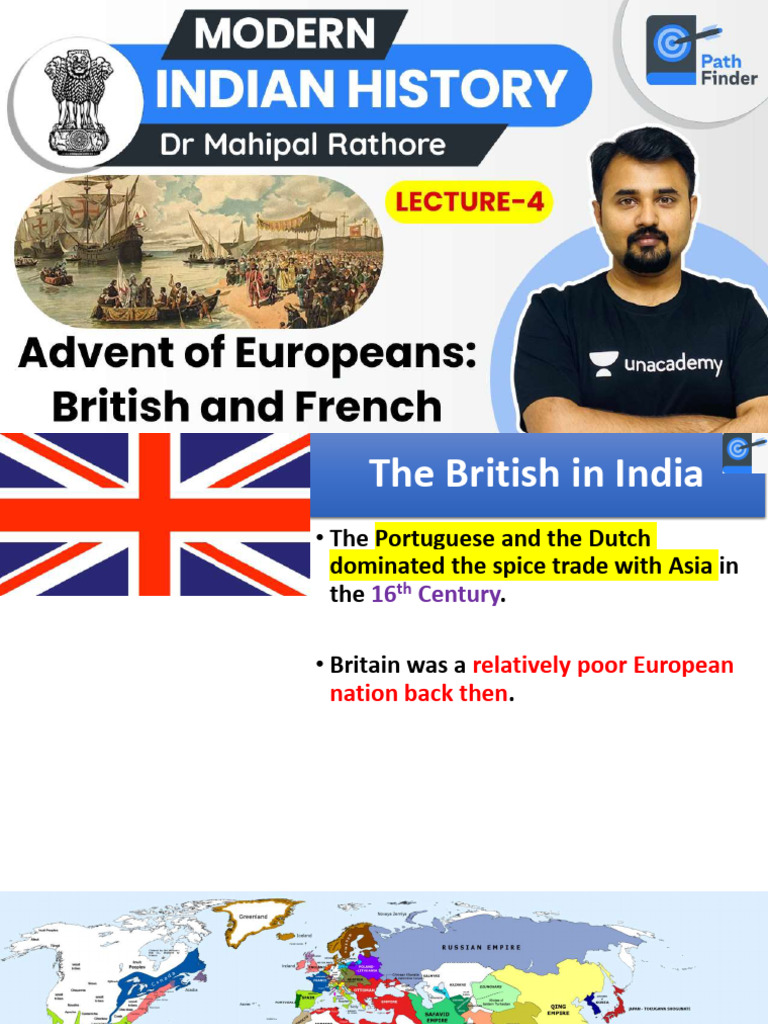 L4 Modern History Entry of Europeans in India PART 2 | PDF | East India ...