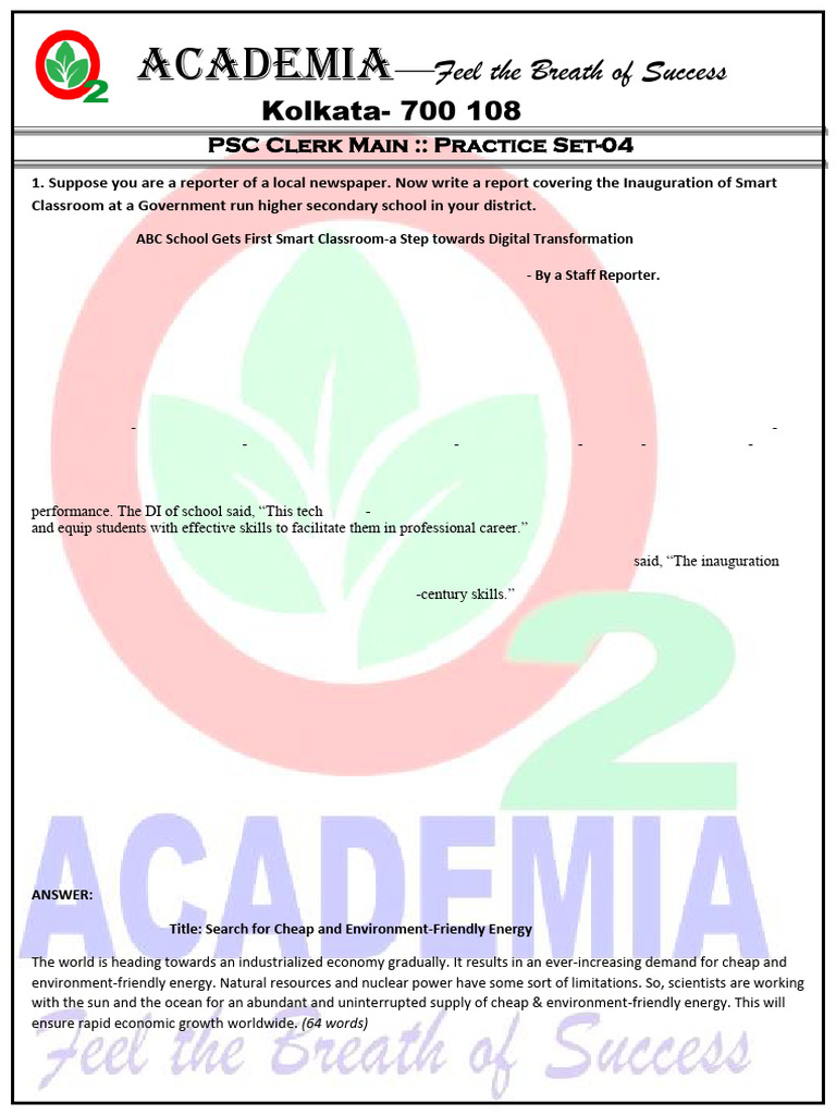 Smart Classroom Inauguration Report | PDF | Teachers | Nuclear Power