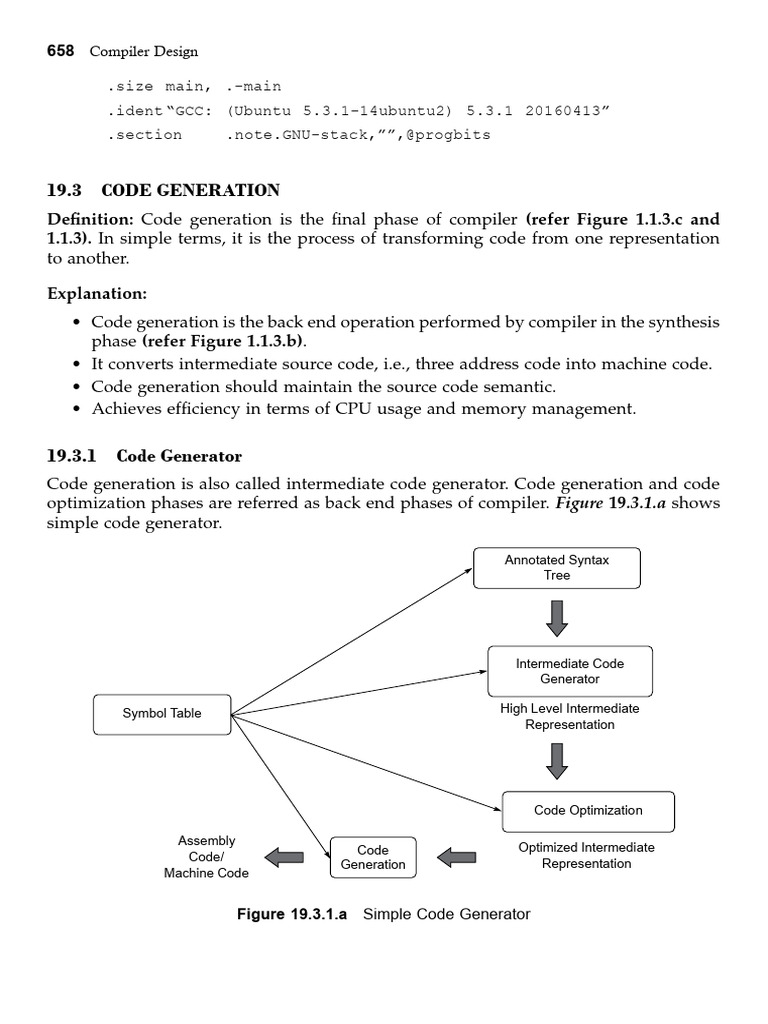 Chapter 5 (Code Generation) | PDF | Assembly Language | Compiler