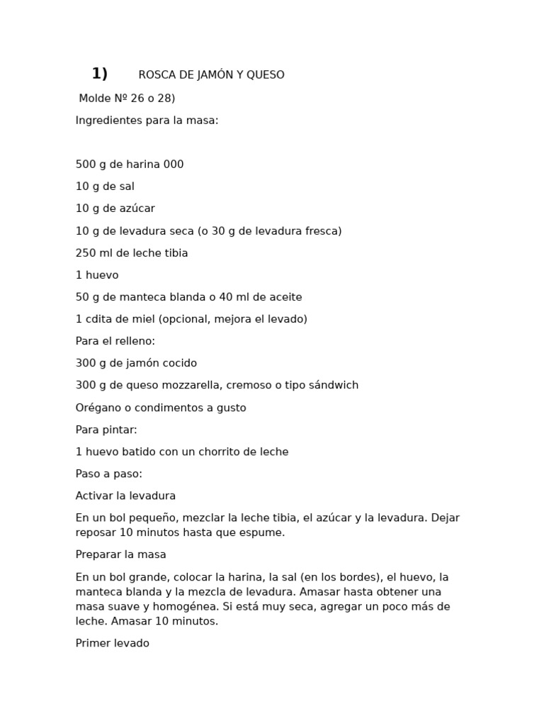 Recetas Variadas de Postres y Panes | PDF | Caramelo | Pasteles
