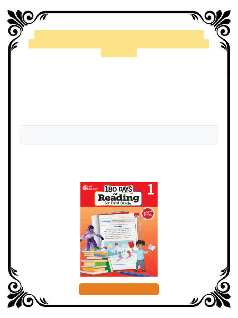 180 Days of Reading for First Grade 2nd Edition Stephanie Kraus ebook ...