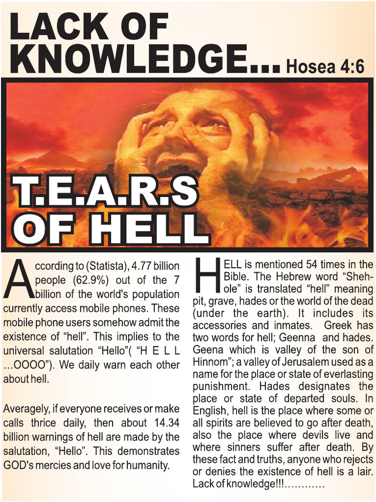 Tears of Hell | PDF