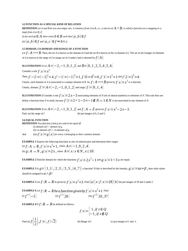 Functions 2 | PDF | Function (Mathematics) | Polynomial