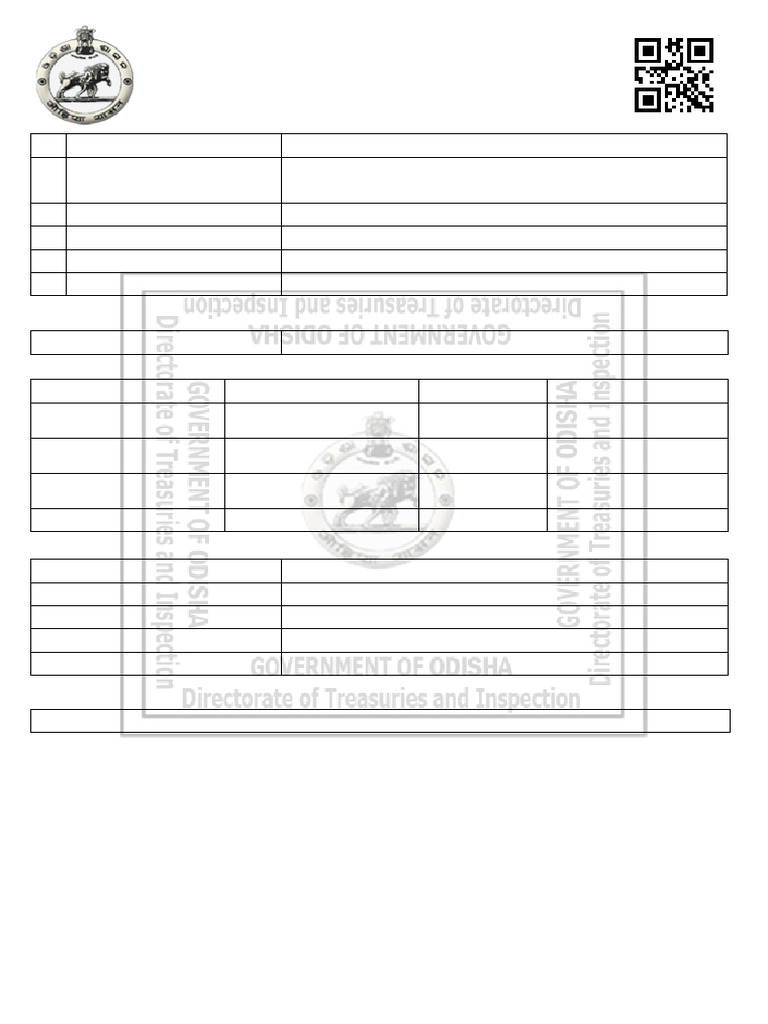 Government of Odisha: Echallan Cyber Treasury | PDF