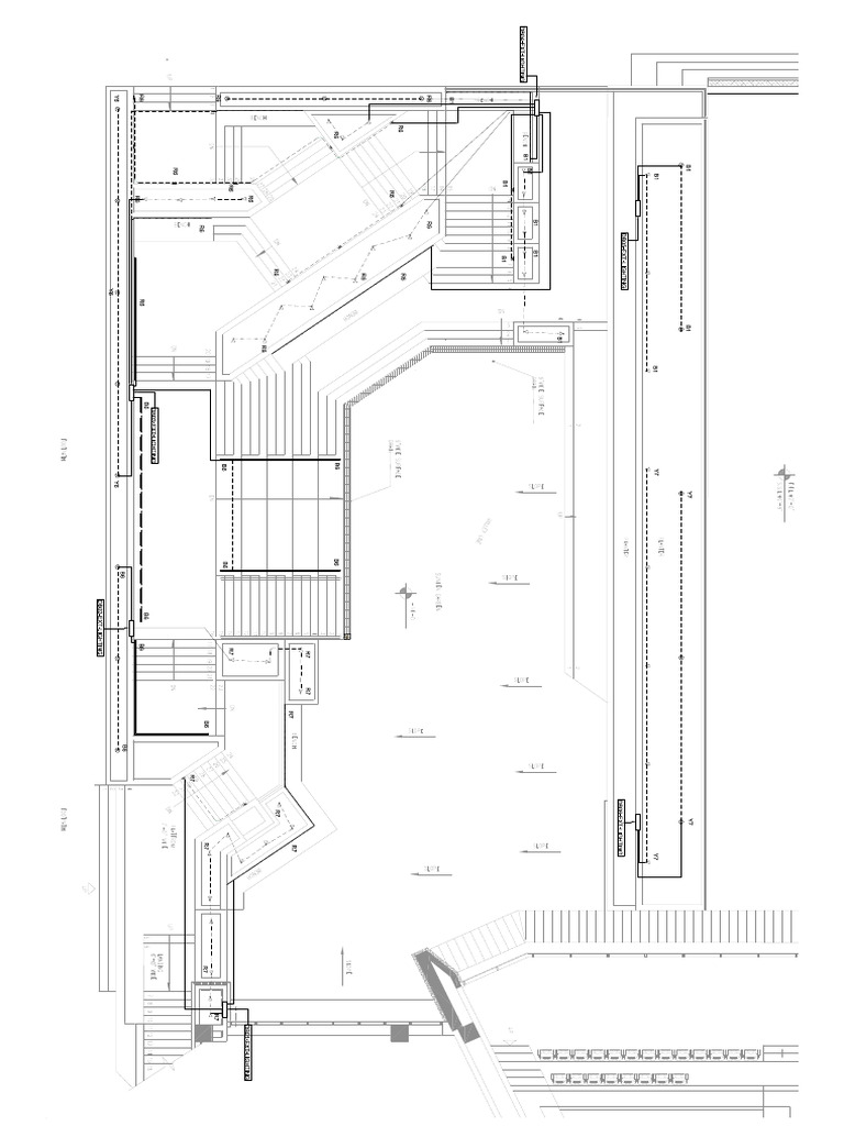 YSC Sunken Stairs Lighting Layout Shop Drawing Model (1) | PDF