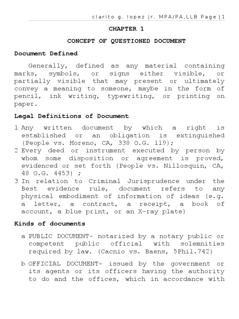 Understanding Questioned Documents | PDF | Signature | Motor Control