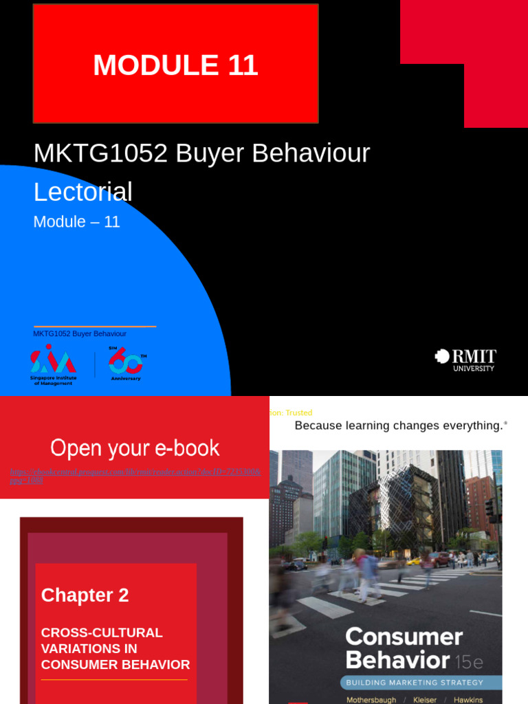 Updated Module 11 Mktg1052 Cross Cultural Influences Ch2 | PDF ...
