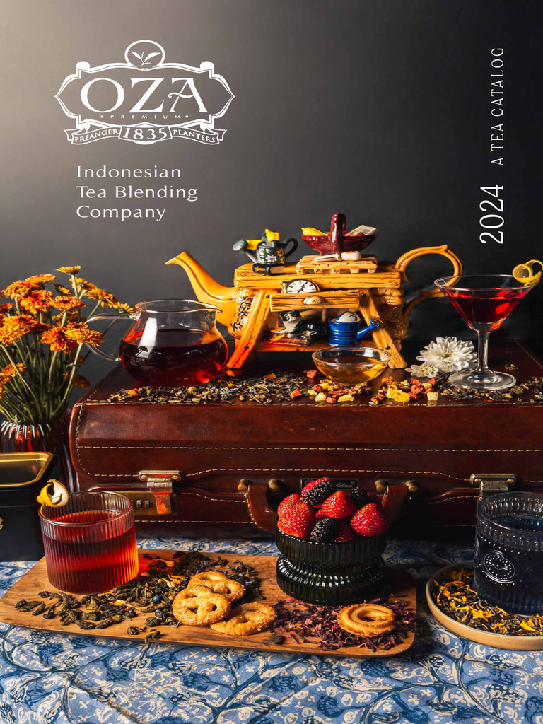 OZA Tea 2024: Indonesian Tea Catalog | PDF | Tea | Teaspoon