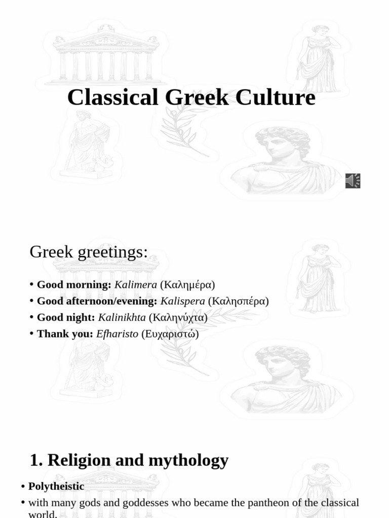 Classical Greek Culture | PDF | Twelve Olympians | Zeus