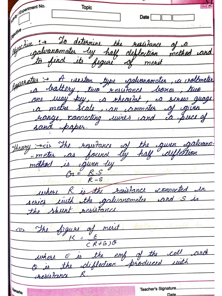 Physics Practicals 5-10 | PDF
