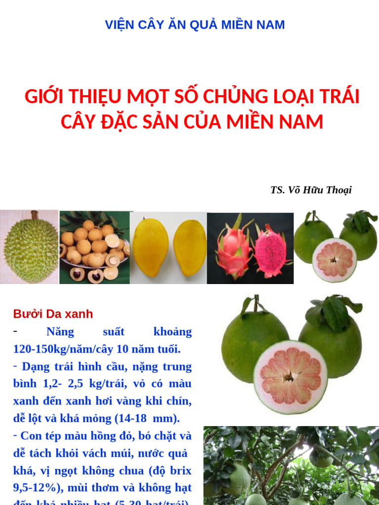 Gioi Thieu Giong CAQ Mien Nam | PDF
