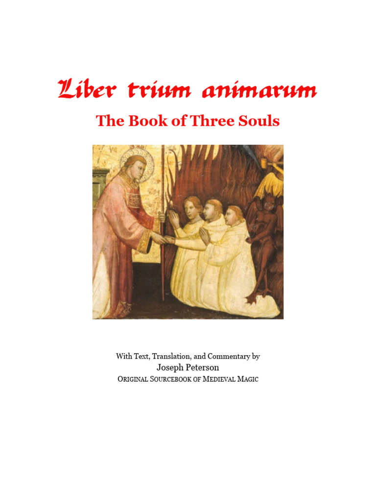 Liber Trium Animarum: Medieval Magic Text | PDF | Angel | Bible