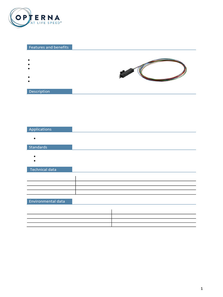 Fiber Optic Breakout Kit Overview | PDF | Optical Fiber | Electrical ...
