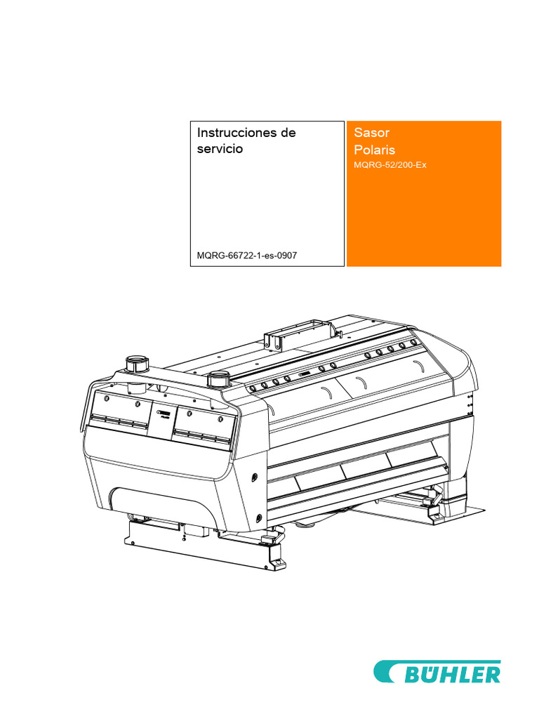 Instrucciones de Servicio SASOR BUHLER | PDF | Ingenieria Eléctrica