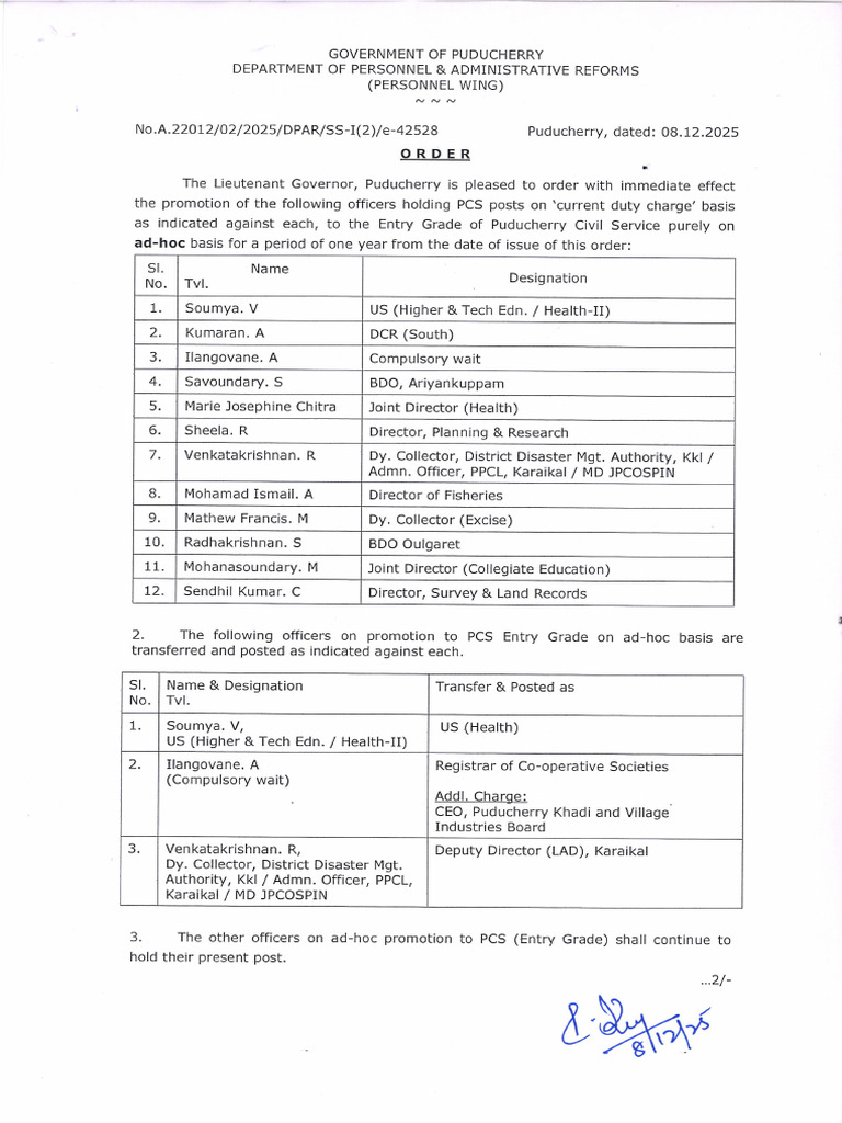 Ad-hoc Promotion to CDC | PDF