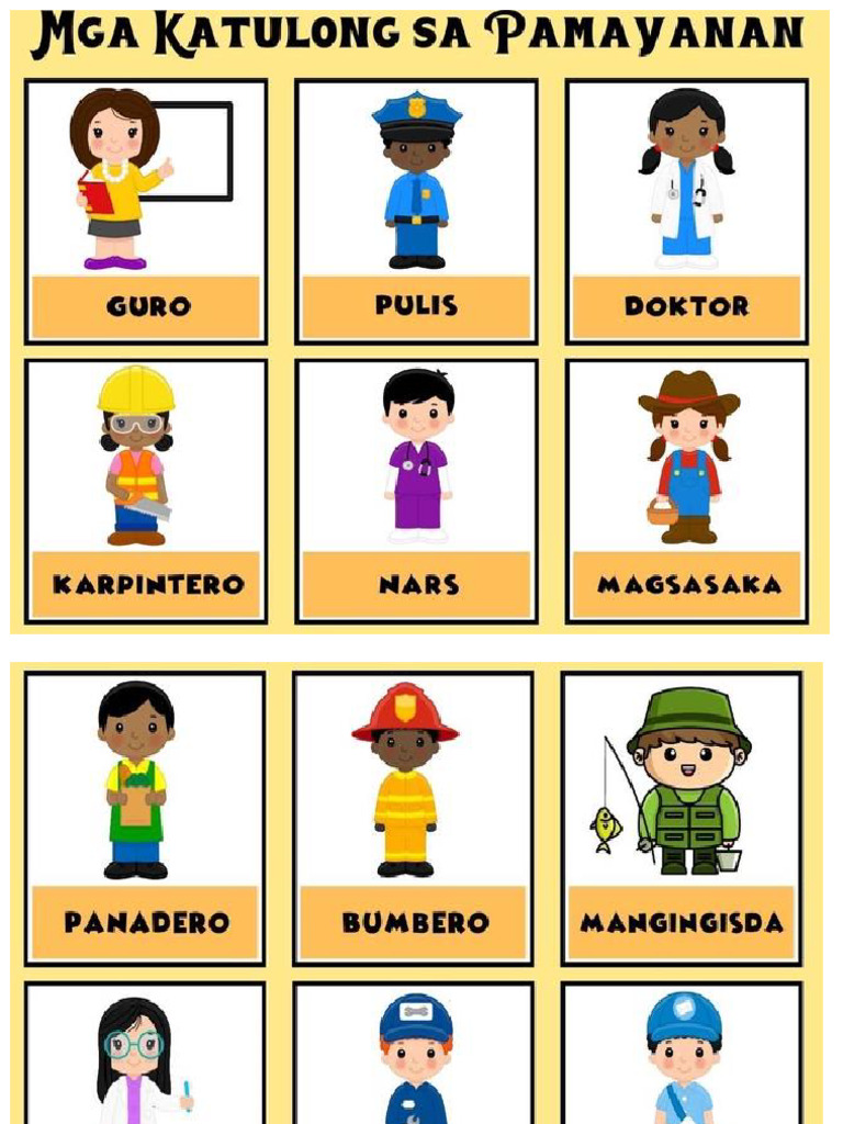 Mga Katulong Sa Pamayanan | PDF