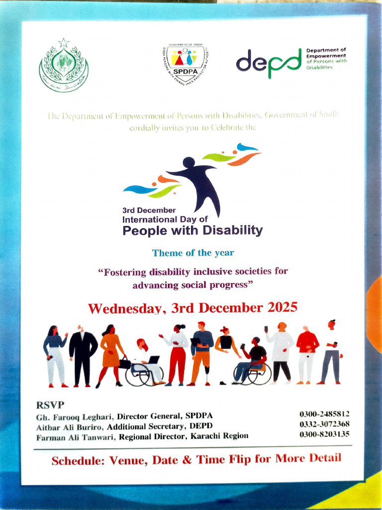 International Day of People with Disability Event | PDF