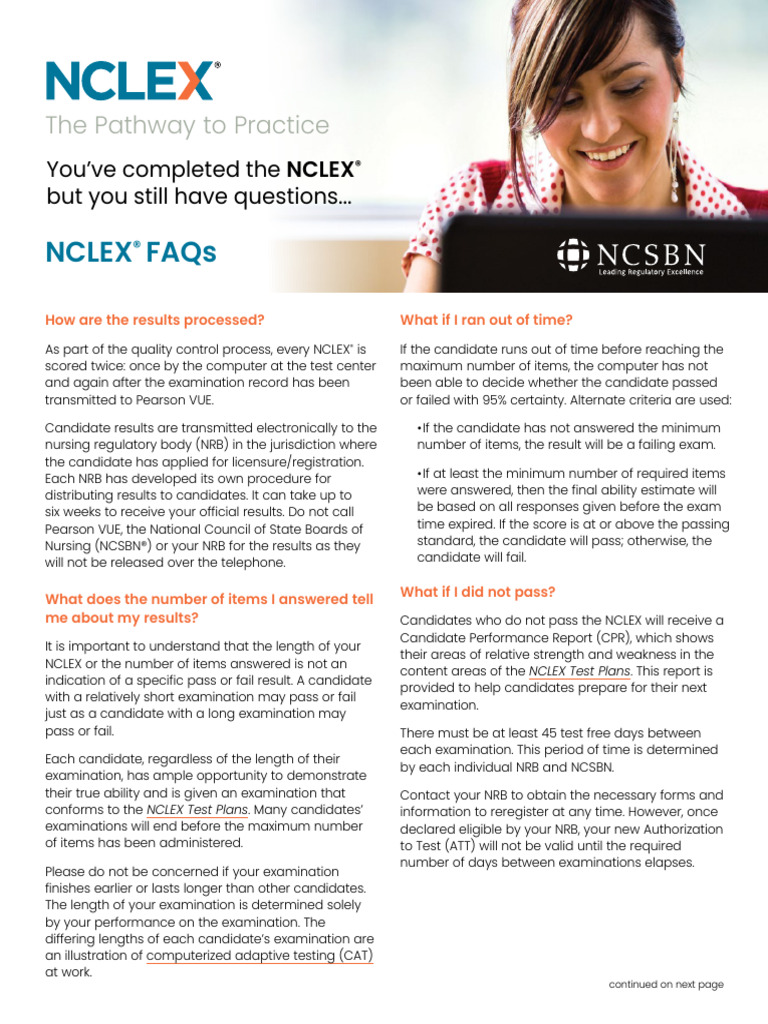 2024 Youve Completed the NCLEX Brochure English FINAL (7) | PDF ...