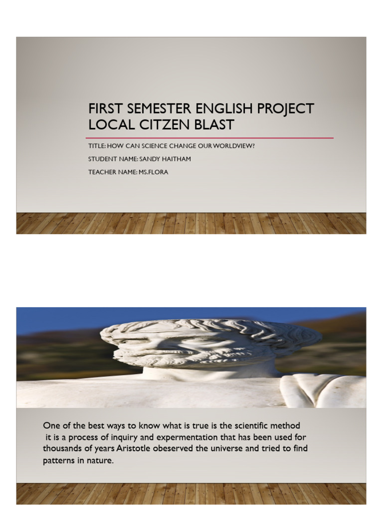 Sandy Project English Powerpoint. | PDF