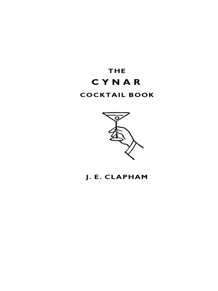 Cynar Cocktail Book (Preview) | PDF | Distilled Drinks | Mixed Drinks