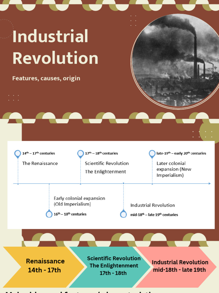 F.2 Industrial Revolution (Features, Causes, Britain) | PDF ...