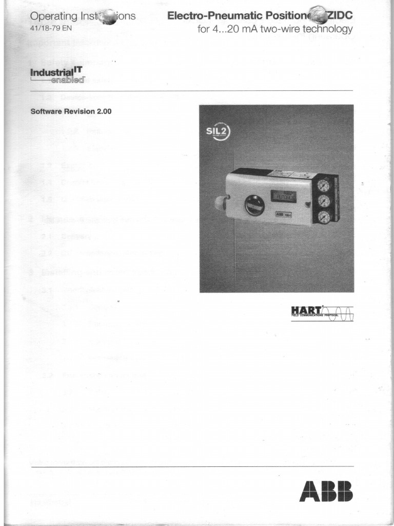 Electro-Pneumatic Positioner | PDF