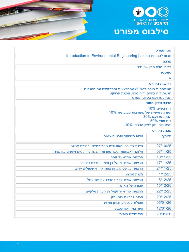 Syllabus Heb | PDF