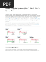 Understanding TN, TT, and IT Earthing Systems | PDF | Electrical ...