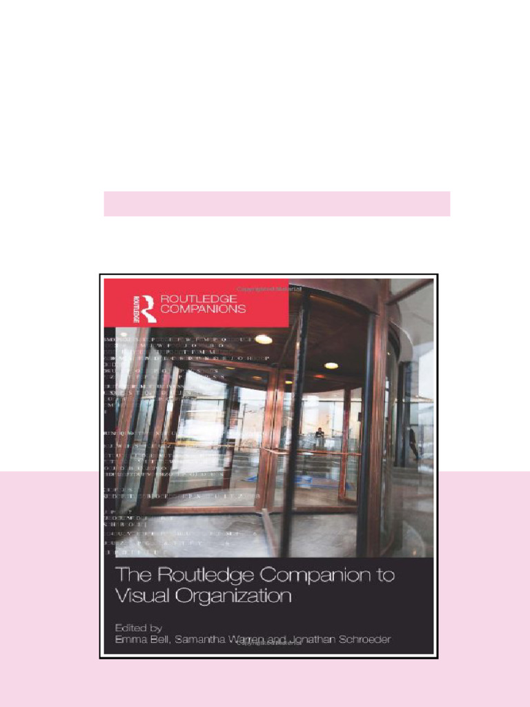 The Routledge Companion To Visual Organization 1st Edition Emma Bell ...