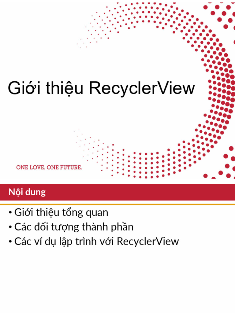 Extended RecyclerView | PDF