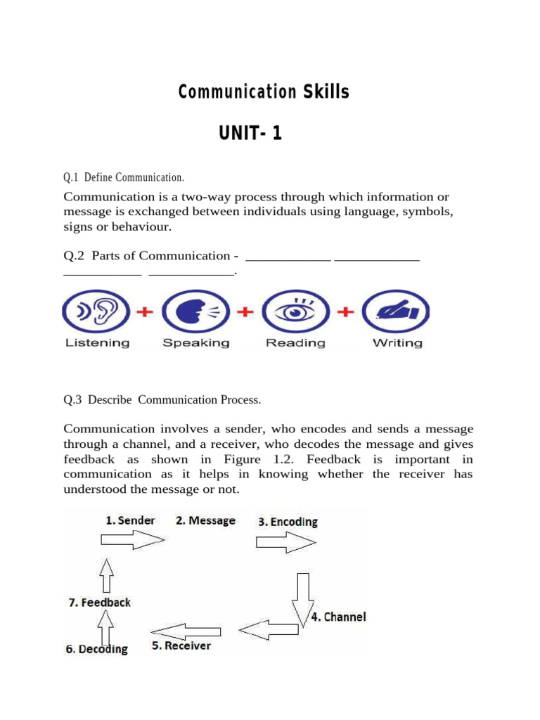 Effective Communication Skills Guide | PDF | Communication ...