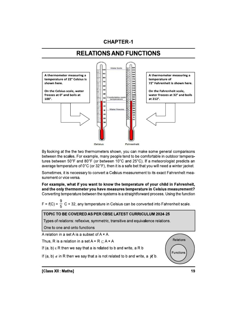 Relations and Functions | PDF