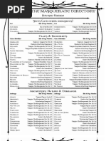 Vampire The Masquerade Timeline | PDF | Horror Fiction | Vampires