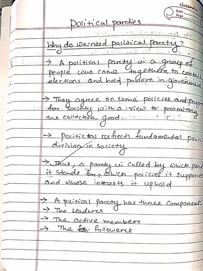 Poltical Parties | PDF