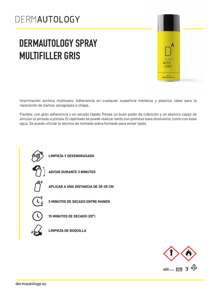 Tds Spray Multifiller Gris | PDF