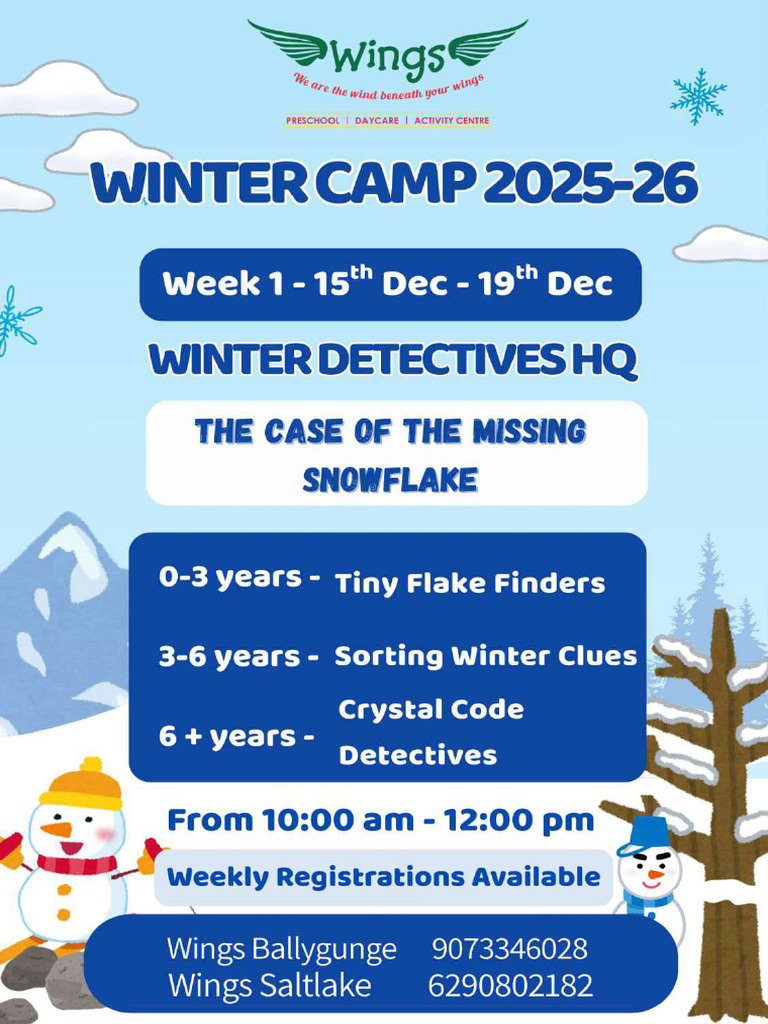Winter Detectives HQ | PDF