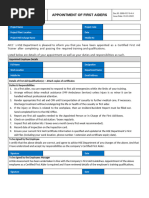 First Aider Appointment Letter Template | PDF | First Aid ...