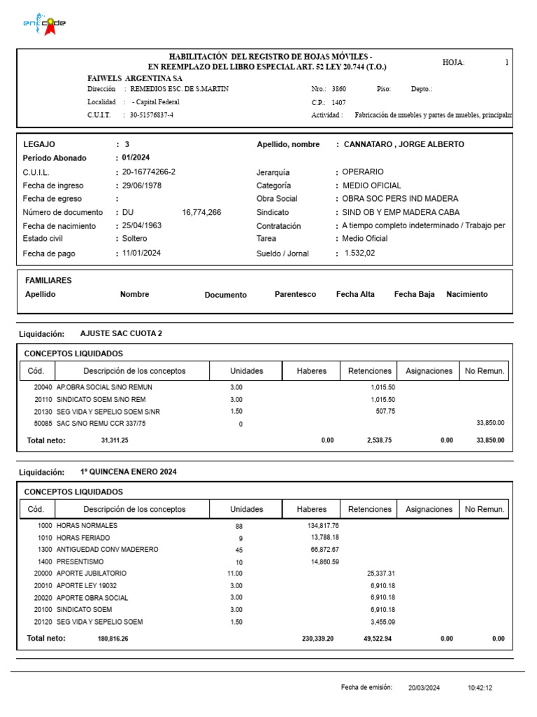 Libro Ley 01 2024 | PDF | Matrimonio, Sindicatos Y Alianzas