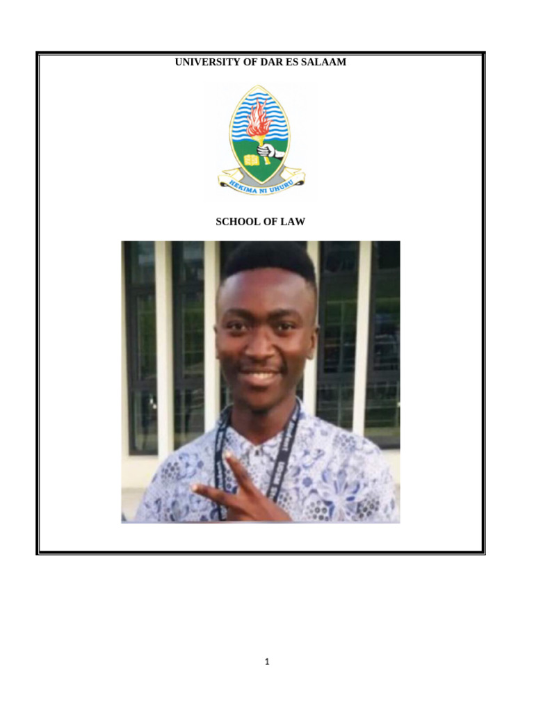Independence of Judiciary in Tanzania | PDF | Sovereign Immunity ...