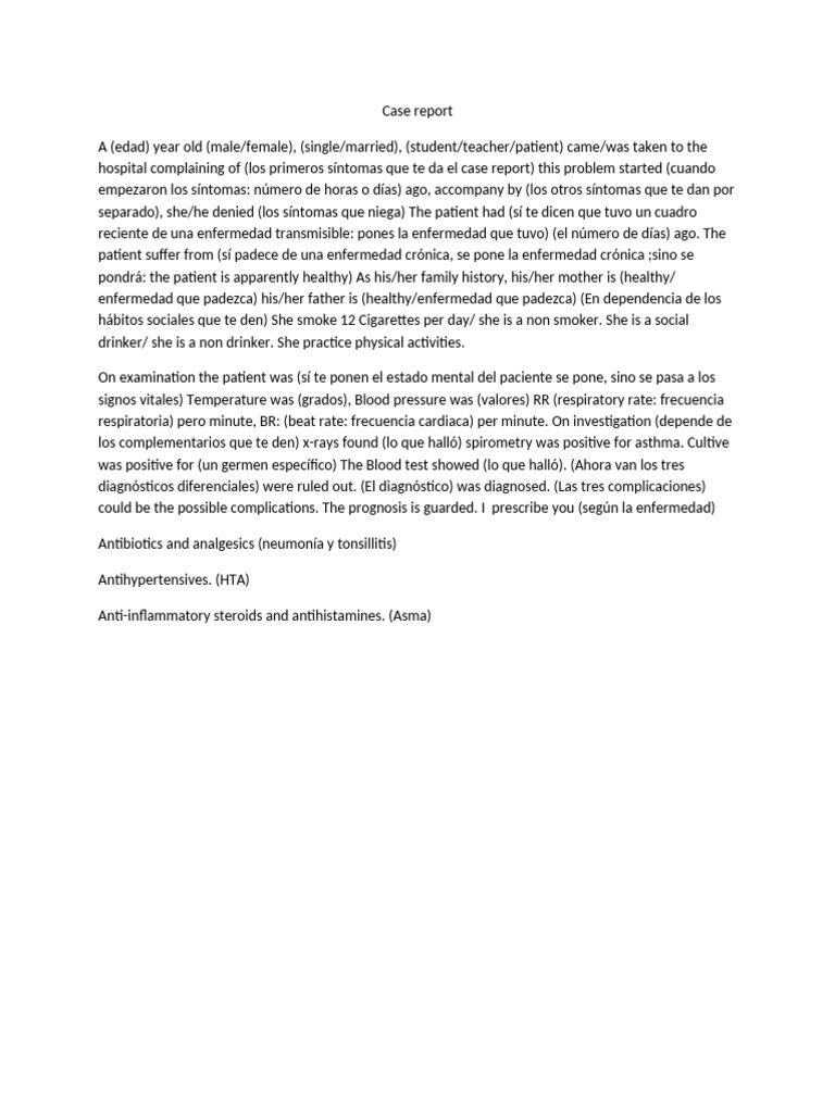 Case Report-WPS Office | PDF