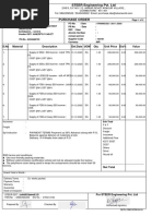 Approval Note for Purchase Orders | PDF