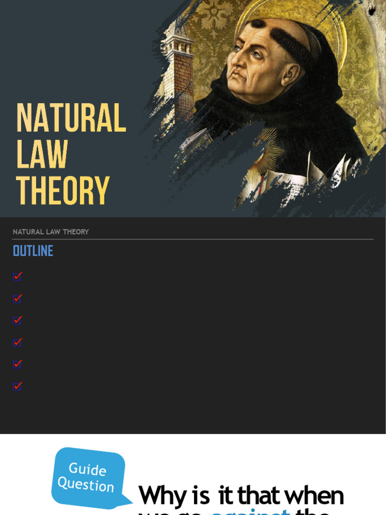 Moral Theories of St. Thomas Aquinas | PDF | Thomas Aquinas | Natural Law