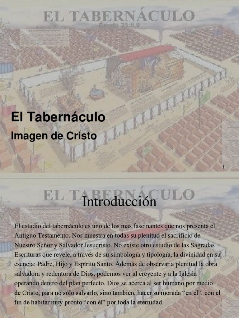 El Tabernaculo | PDF | Sacerdote | Cristo (título)